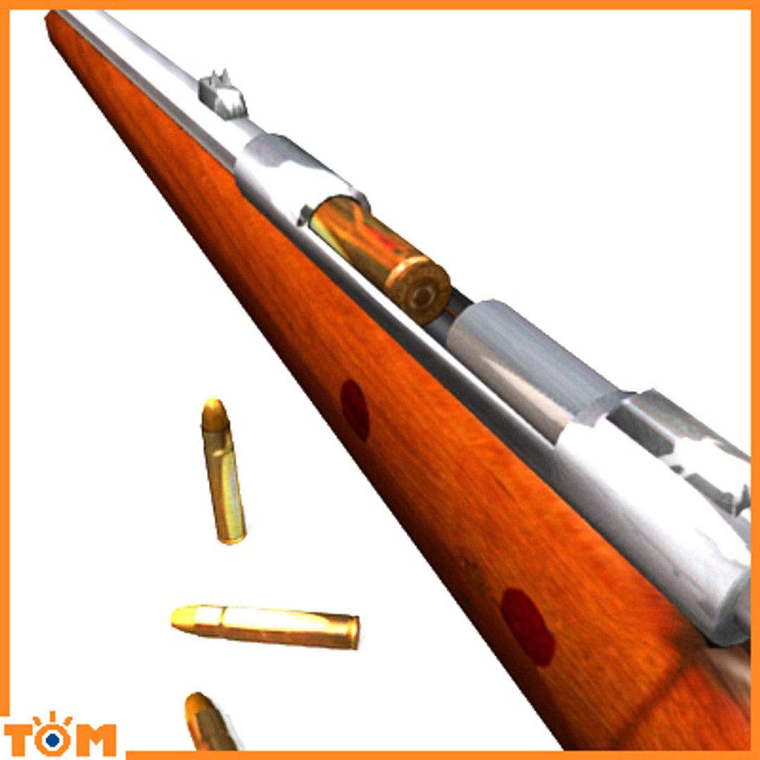 Elephant Gun Rifled 3d Model