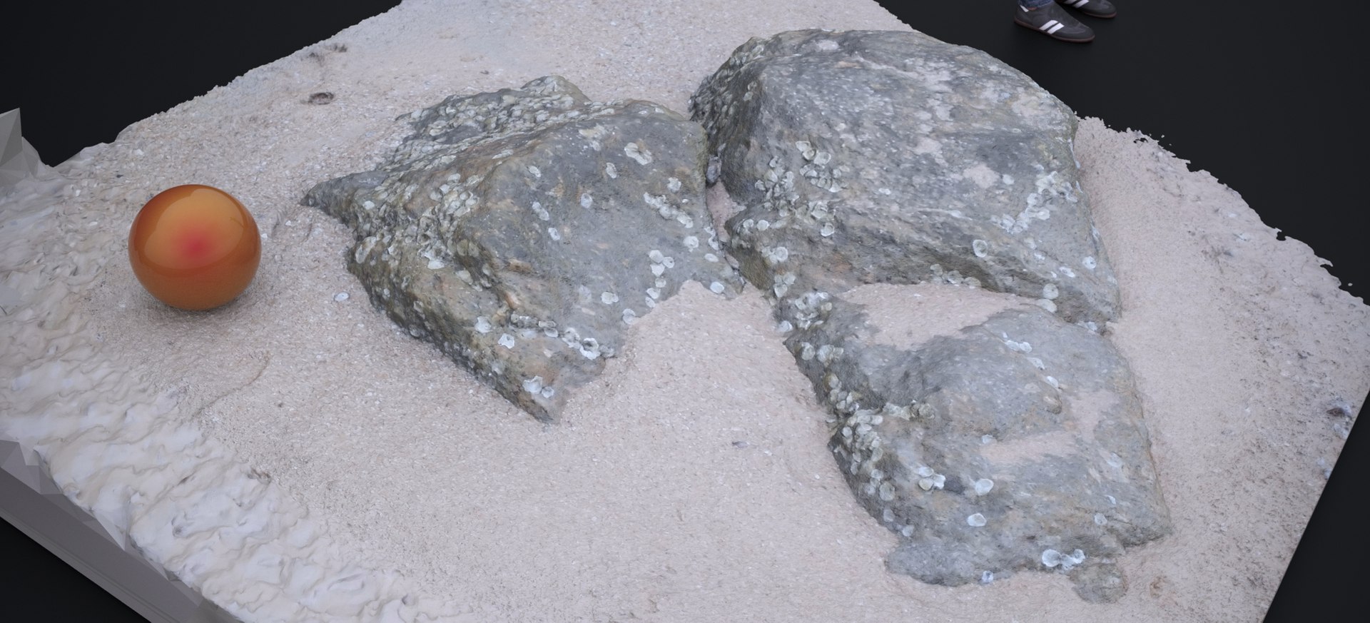 THE BEACH ROCK 2024 2 3D Model - TurboSquid 2233692