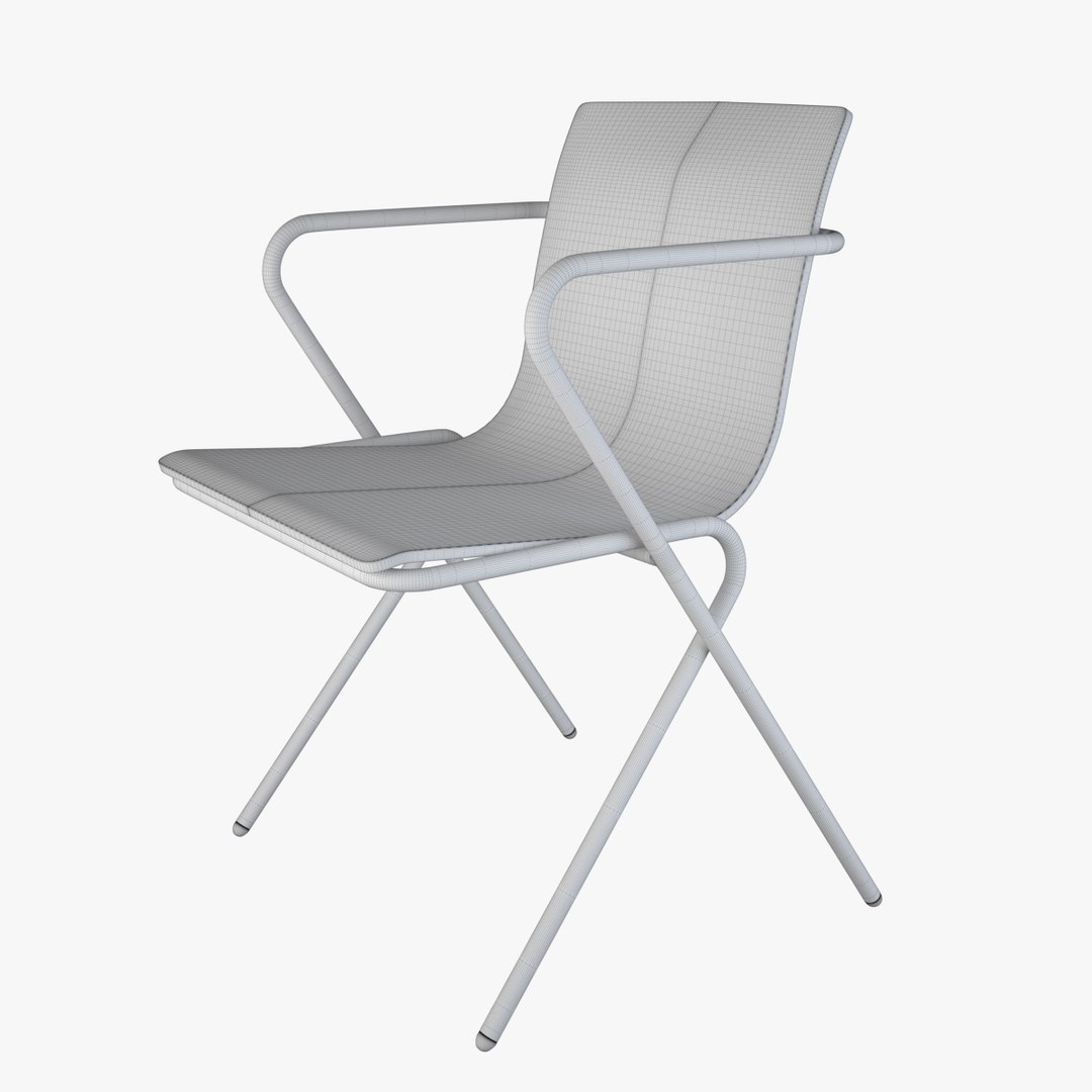 3D perluette chair - TurboSquid 1279925