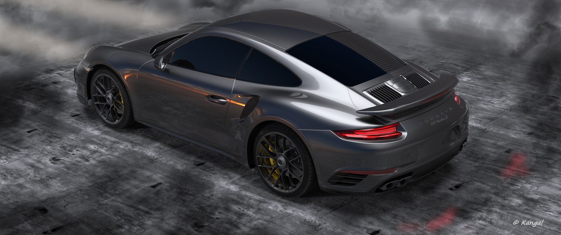 Car Porsche 911 991 3d 3dm