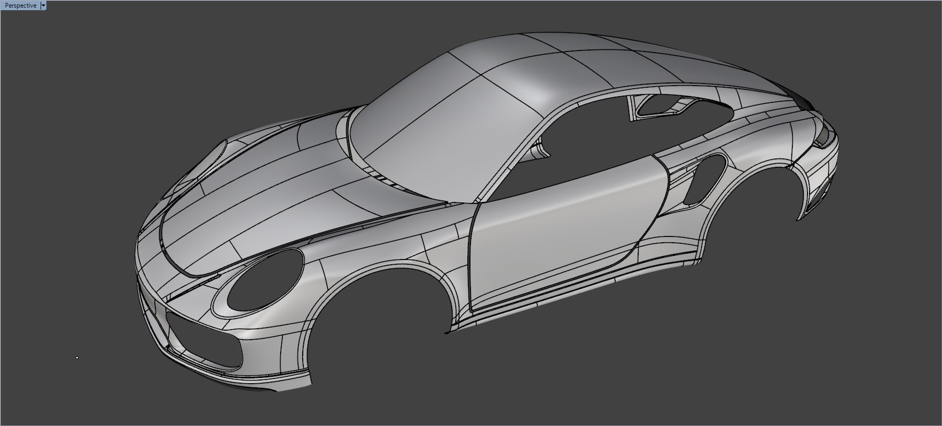 Car Porsche 911 991 3d 3dm