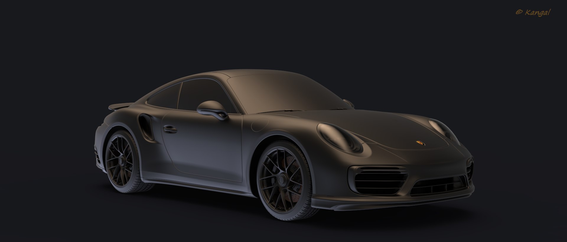 Car Porsche 911 991 3d 3dm