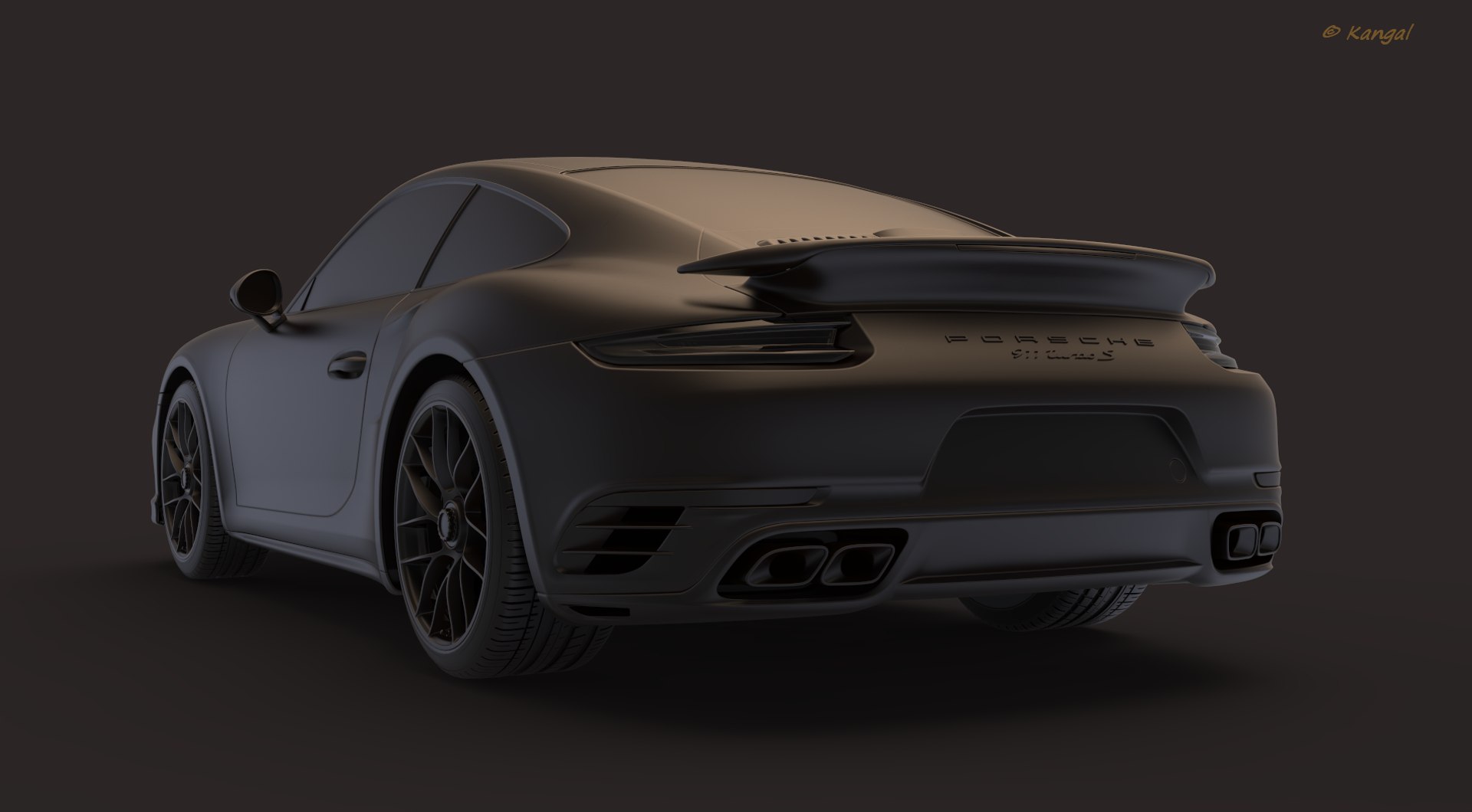 Car Porsche 911 991 3d 3dm