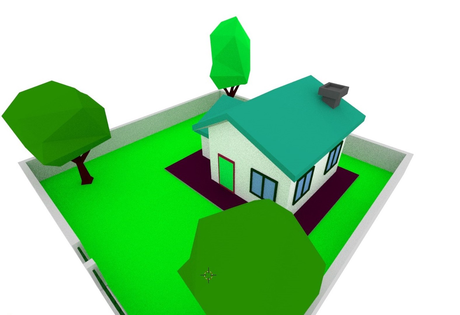 3D Zone Density Residential House Model - TurboSquid 1210165