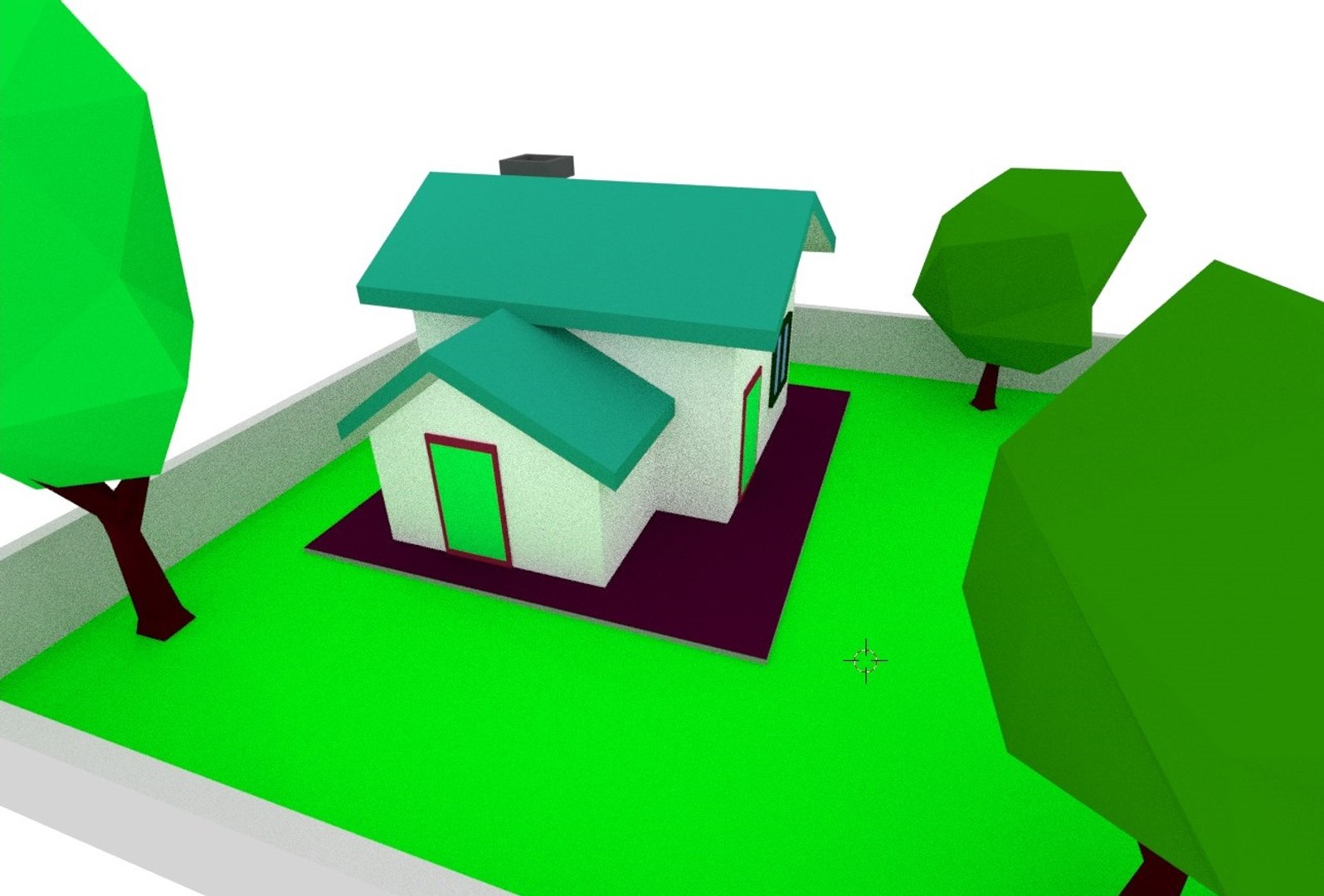 3D Zone Density Residential House Model - TurboSquid 1210165