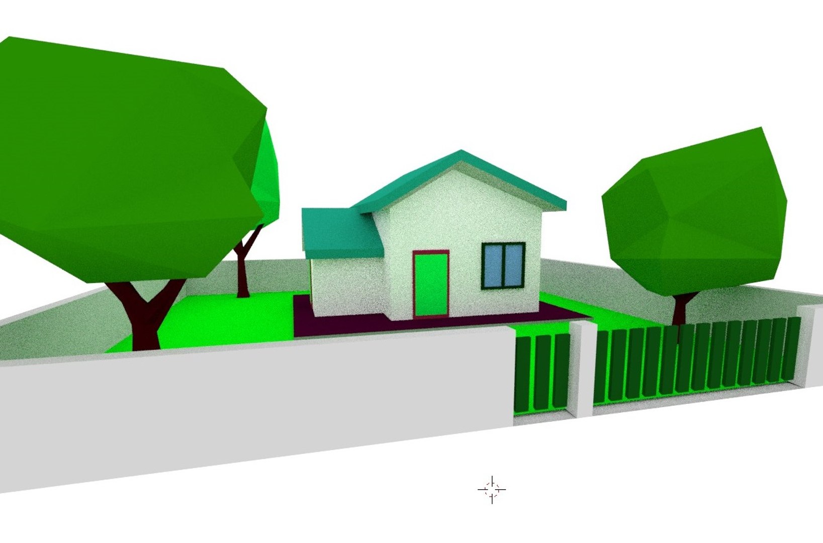 3D Zone Density Residential House Model - TurboSquid 1210165
