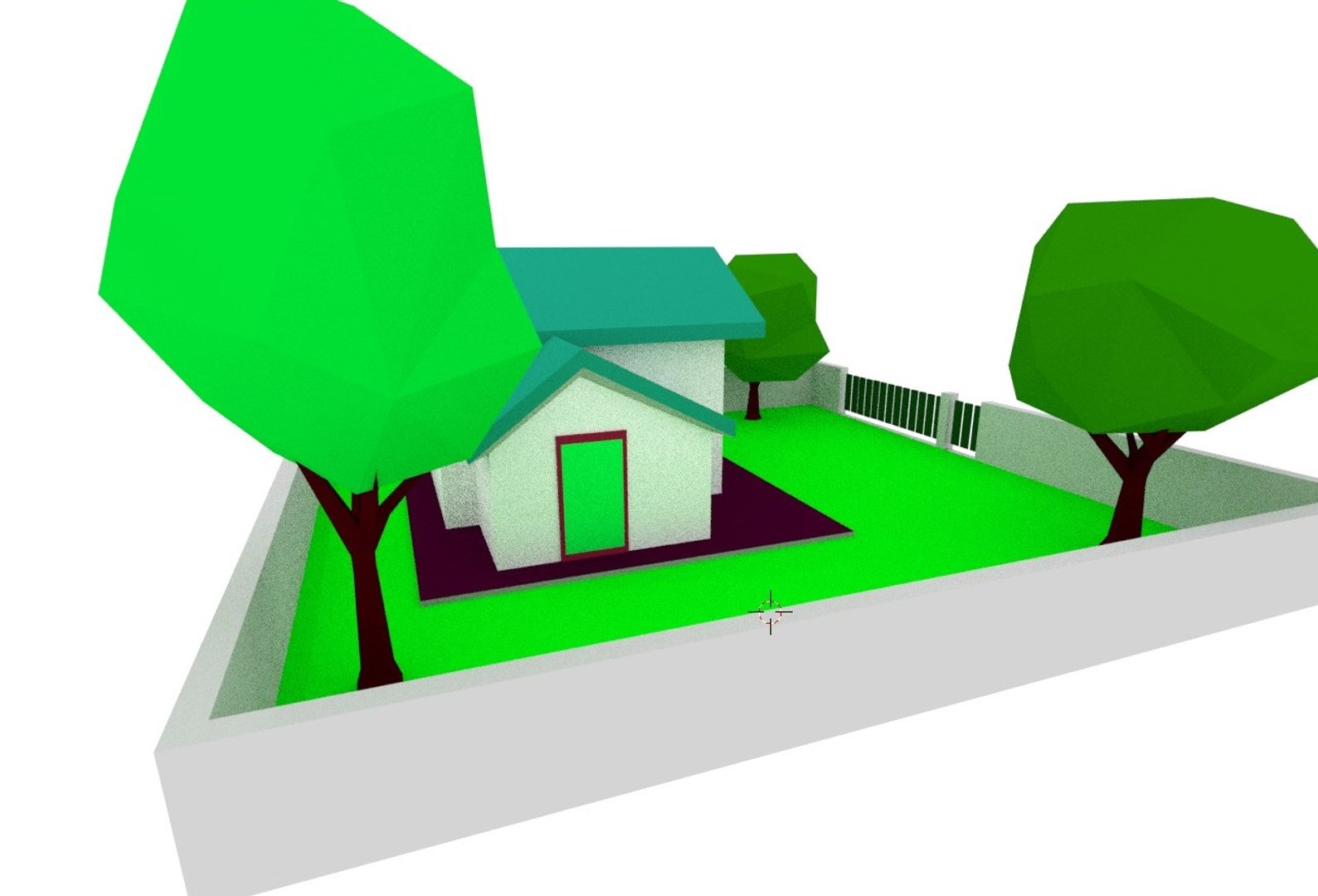 3D Zone Density Residential House Model - TurboSquid 1210165