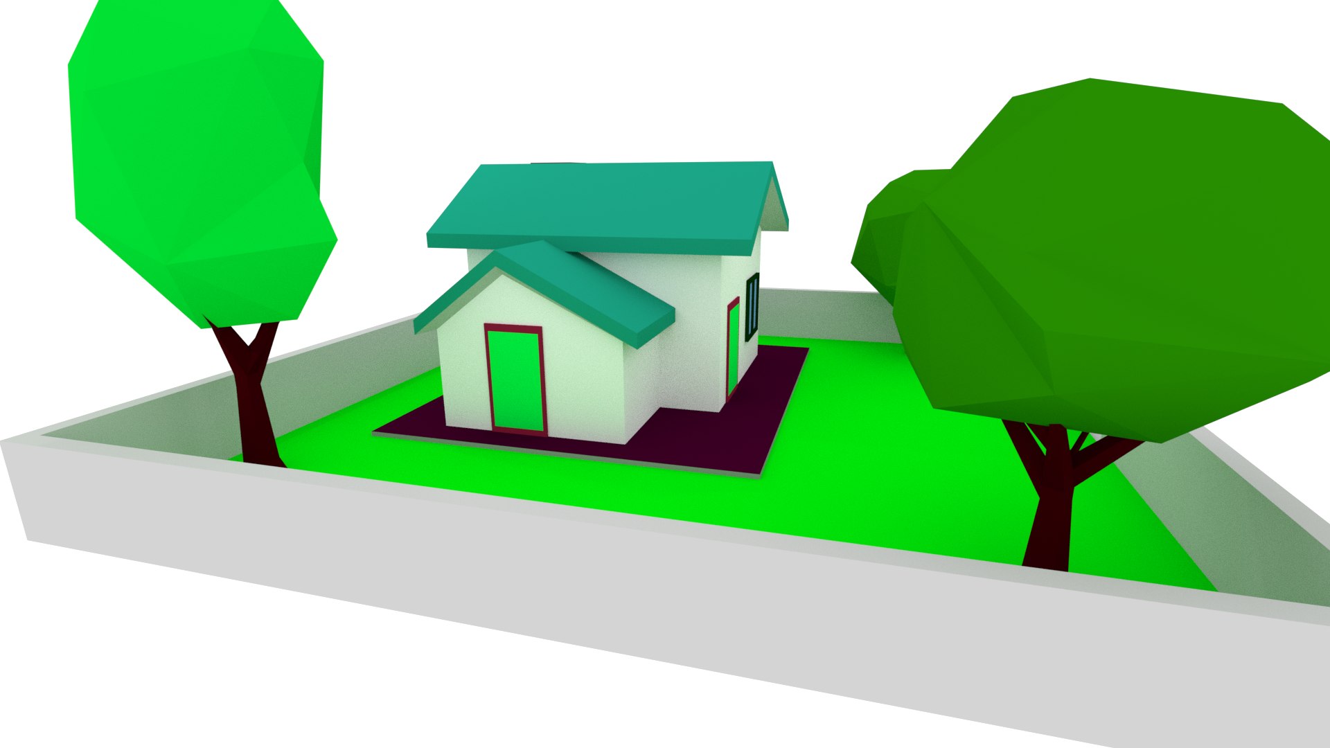 3D Zone Density Residential House Model - TurboSquid 1210165