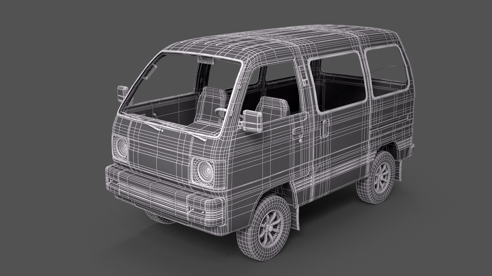 Suzuki Carry Microvan 3D - TurboSquid 1599909