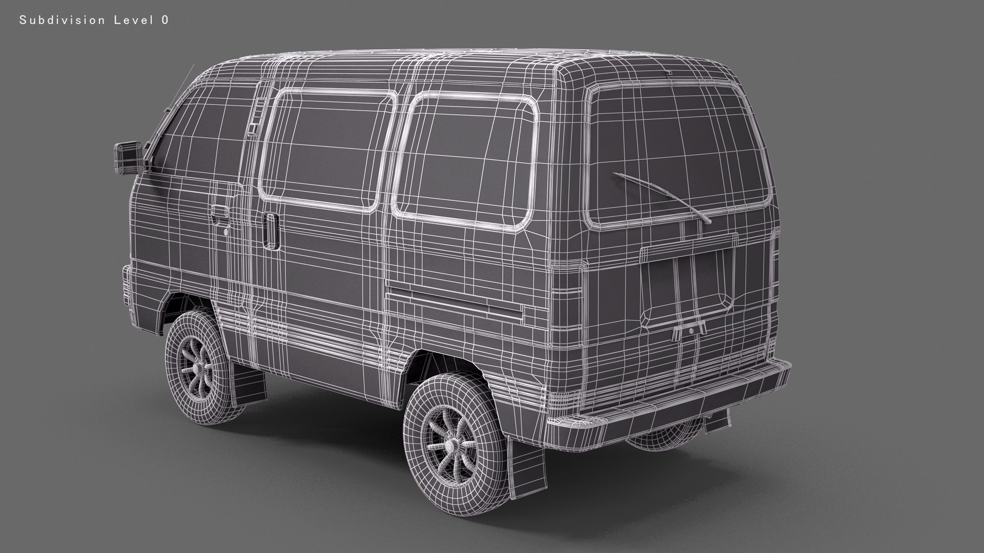 Suzuki Carry Microvan 3D - TurboSquid 1599909