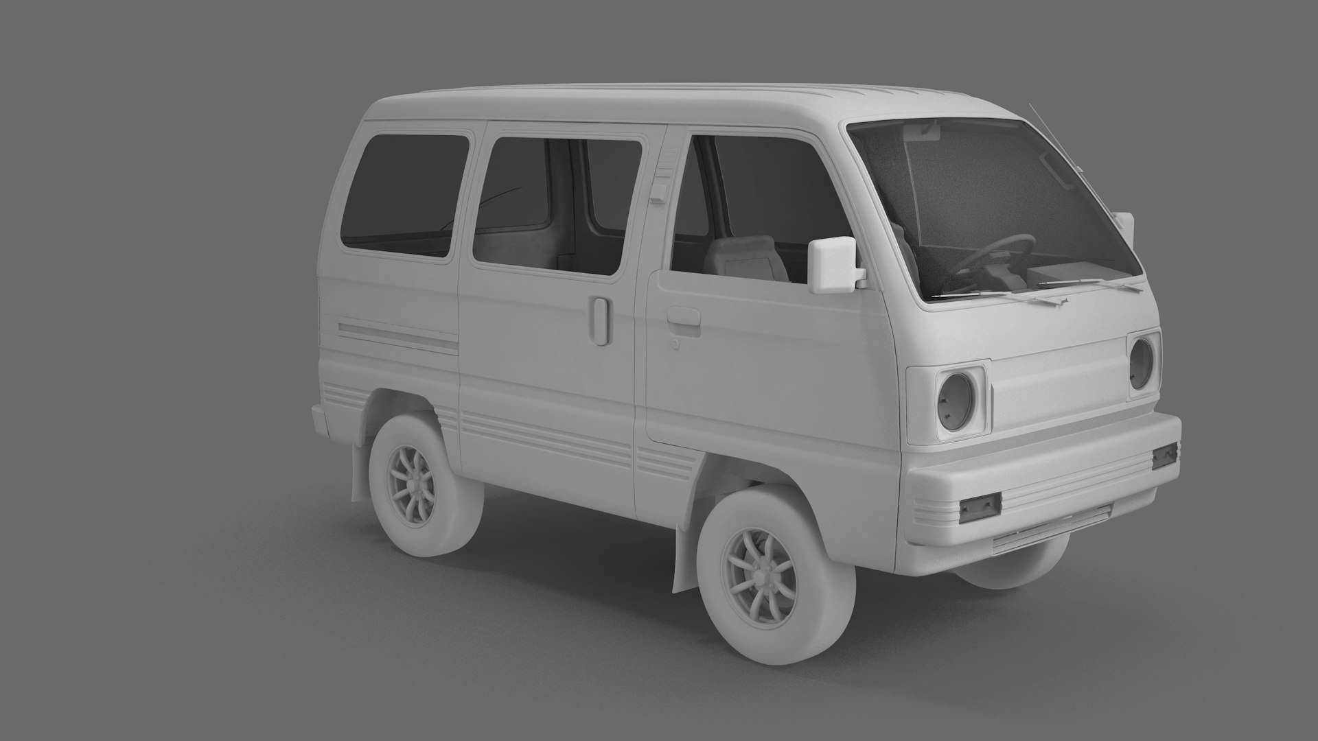 Suzuki Carry Microvan 3D - TurboSquid 1599909