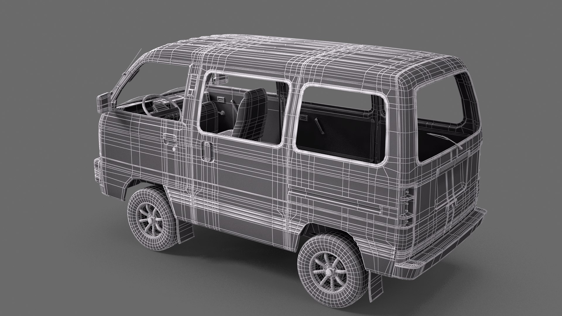 Suzuki Carry Microvan 3D - TurboSquid 1599909