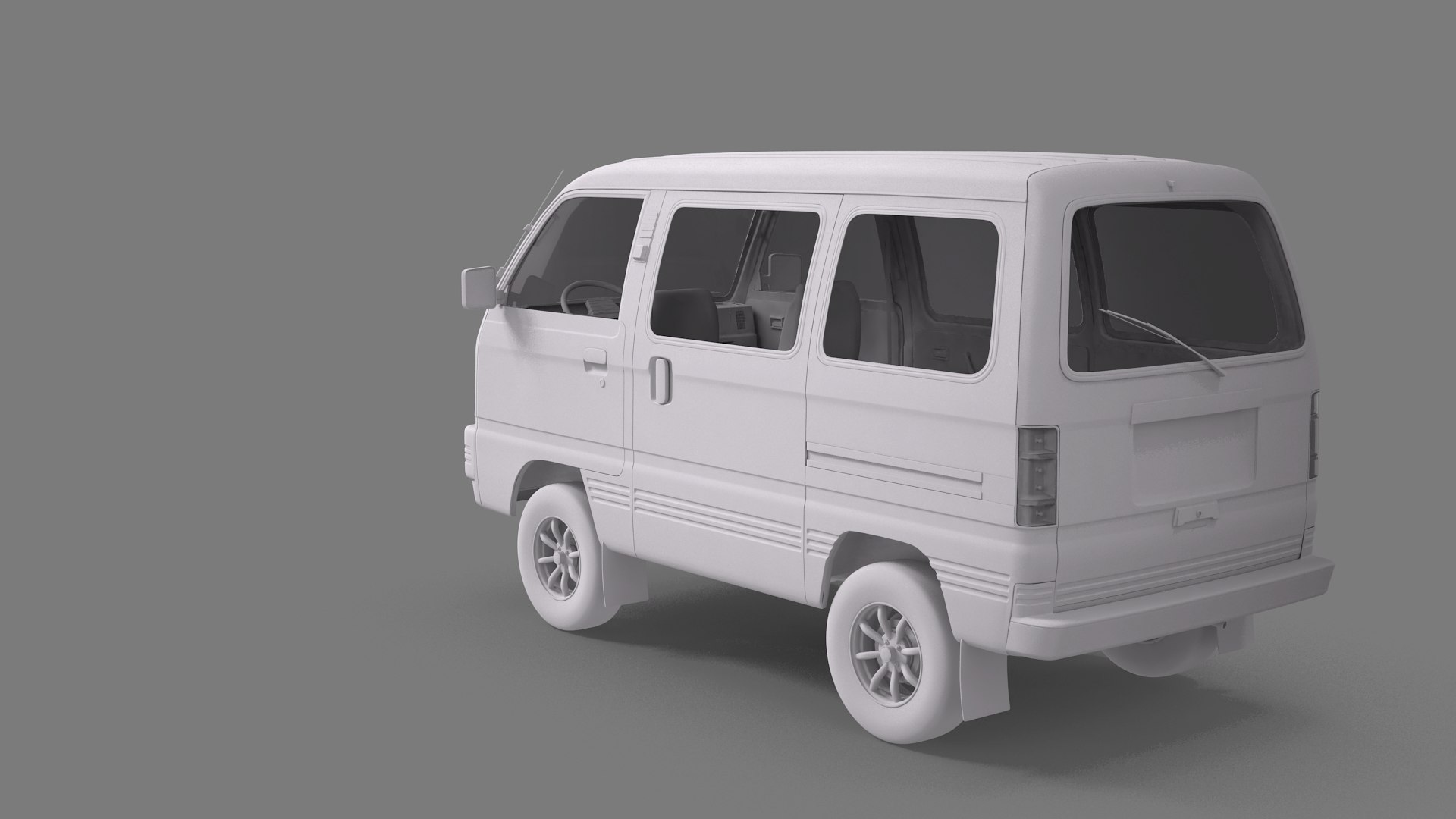 Suzuki Carry Microvan 3D - TurboSquid 1599909
