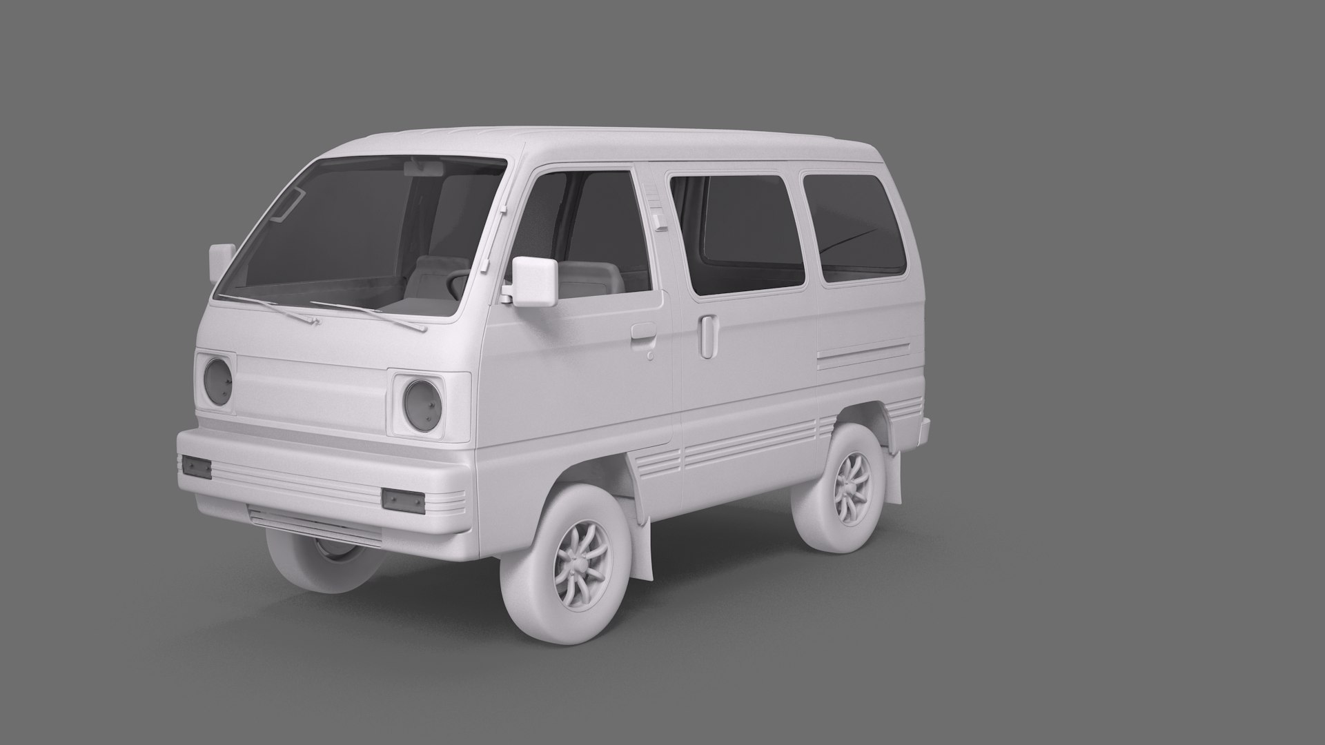 Suzuki Carry Microvan 3D - TurboSquid 1599909