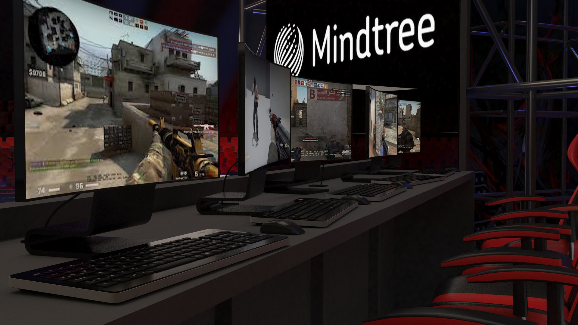 Esports Tournament Arena Model - TurboSquid 1985621