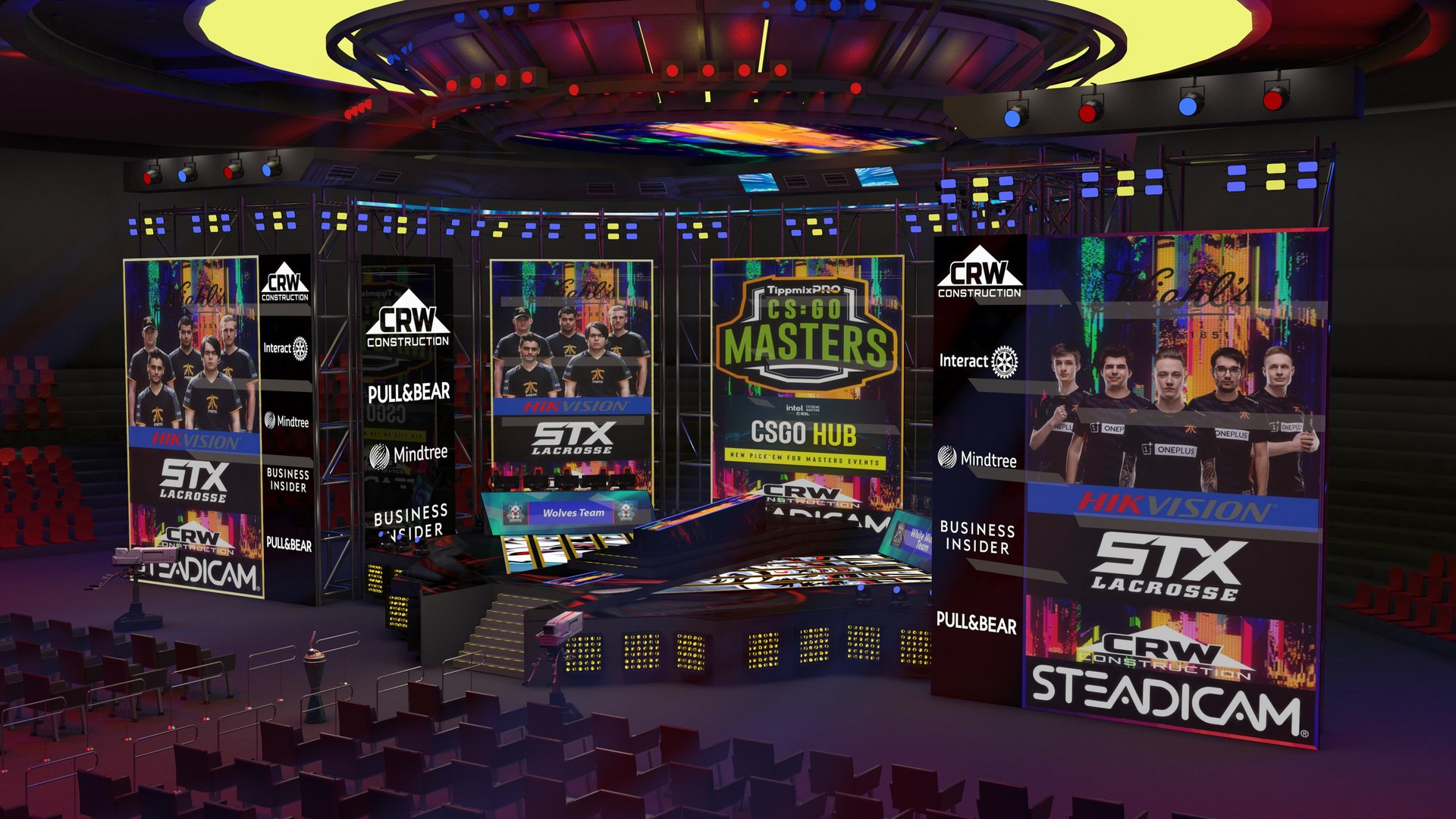 Esports Tournament Arena Model - TurboSquid 1985621