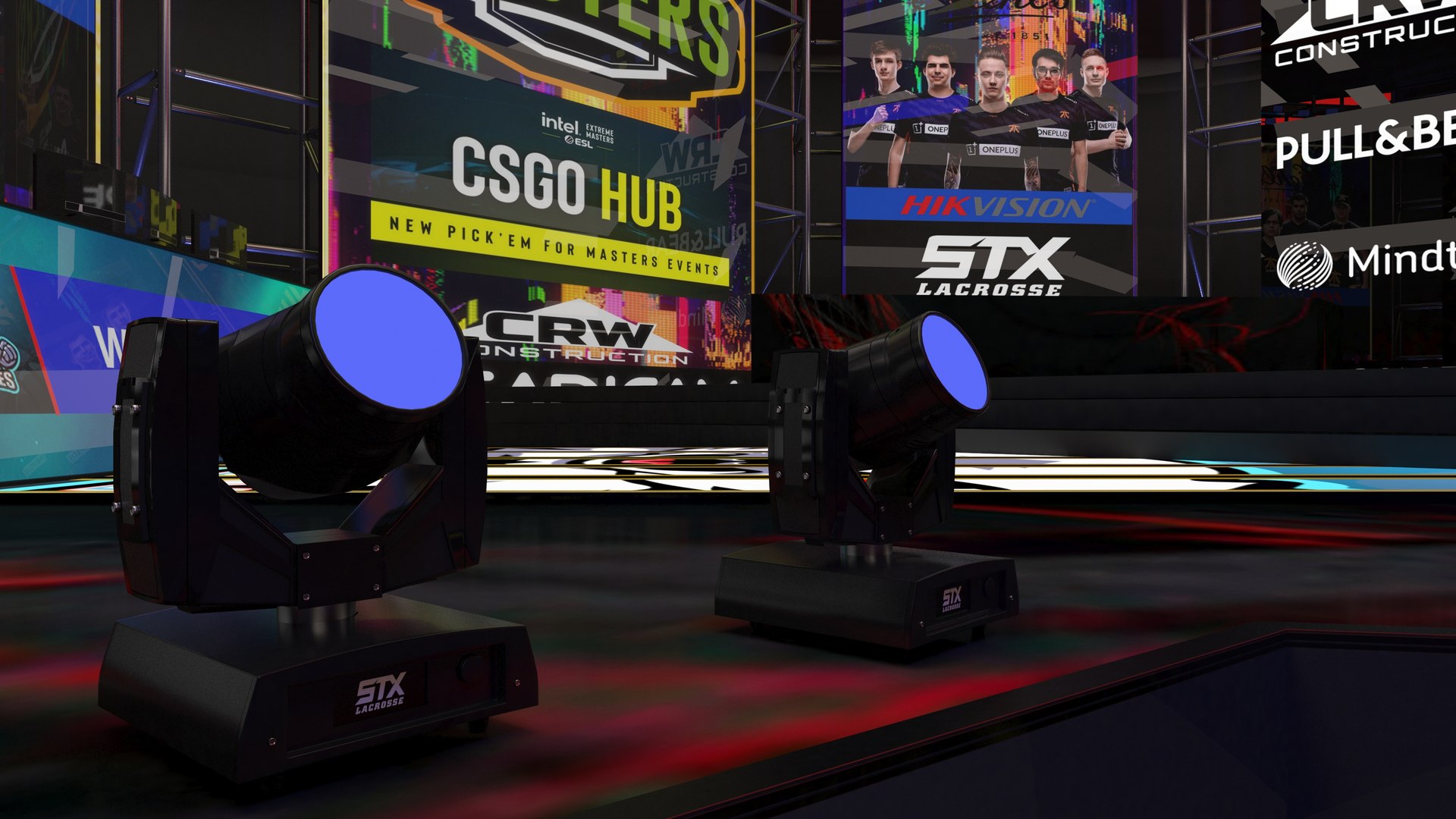 Esports Tournament Arena Model - TurboSquid 1985621