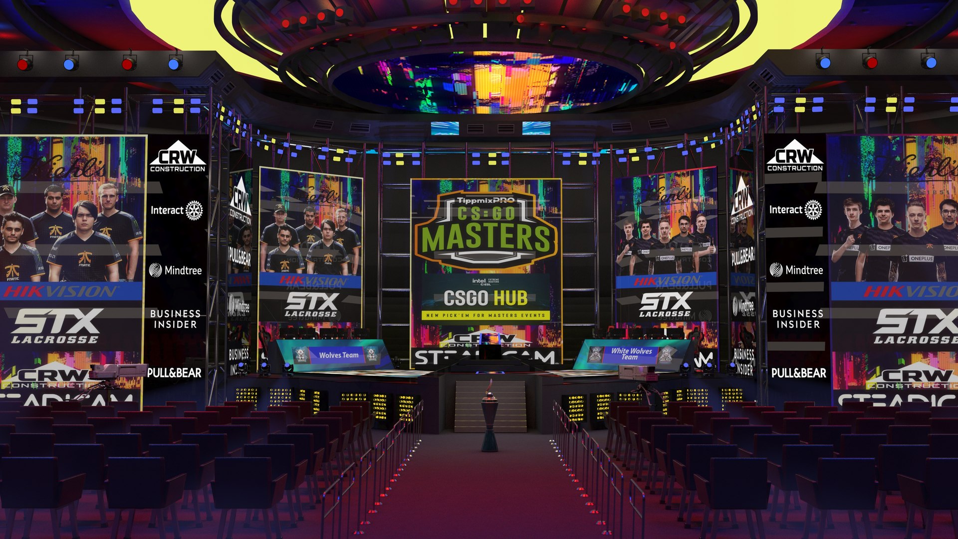 Esports Tournament Arena Model - TurboSquid 1985621