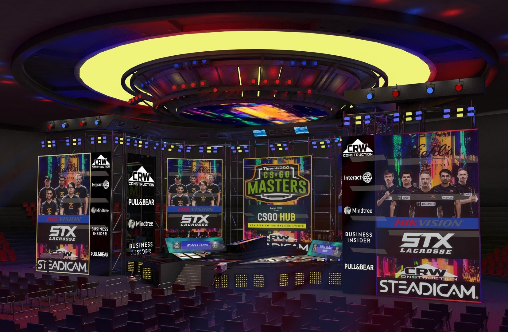 Esports Tournament Arena Model - TurboSquid 1985621