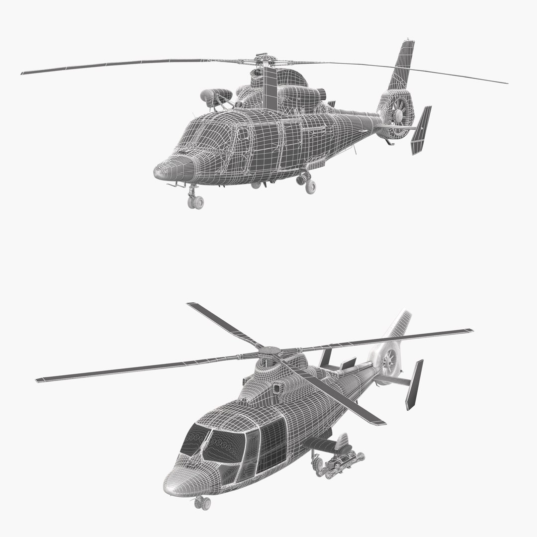 Helicopter Rotorcraft Aircraft 3D Model - TurboSquid 1662369