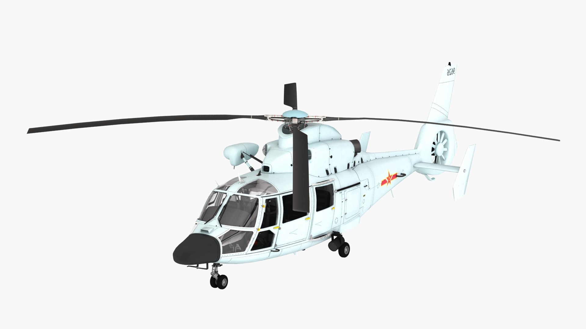 Helicopter Rotorcraft Aircraft 3D Model - TurboSquid 1662369