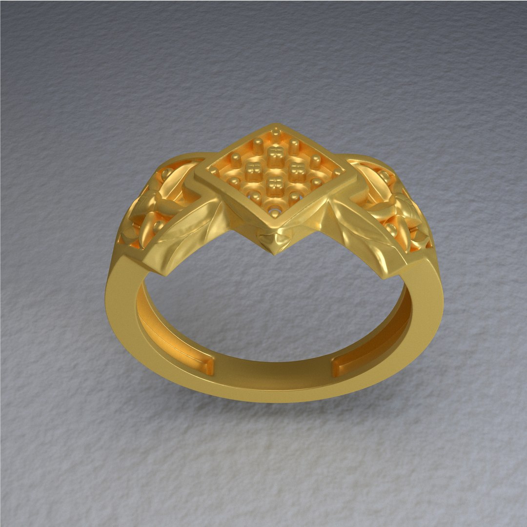 Emboss Ring 3D model - TurboSquid 2005675