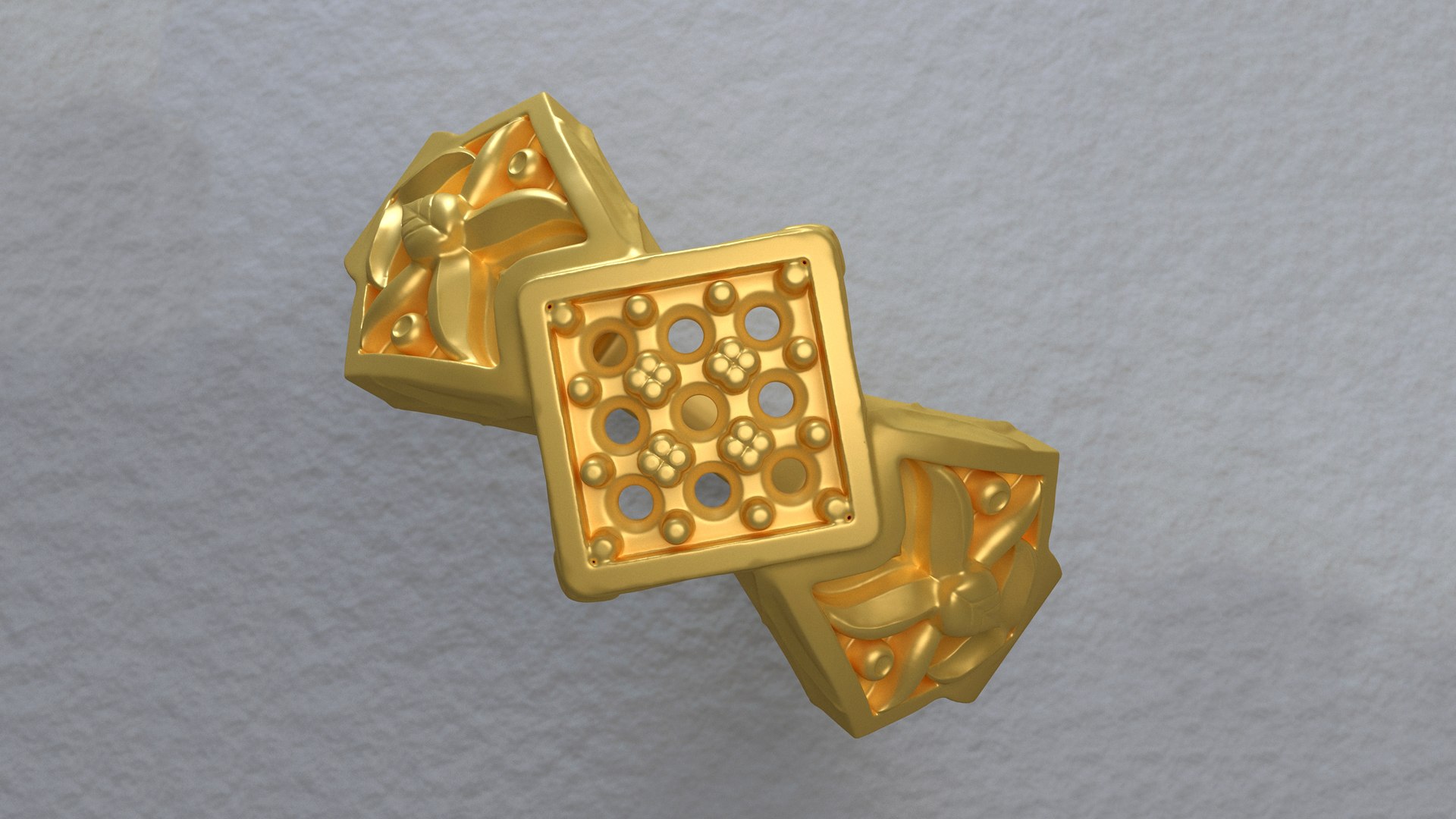 Emboss Ring 3D model - TurboSquid 2005675