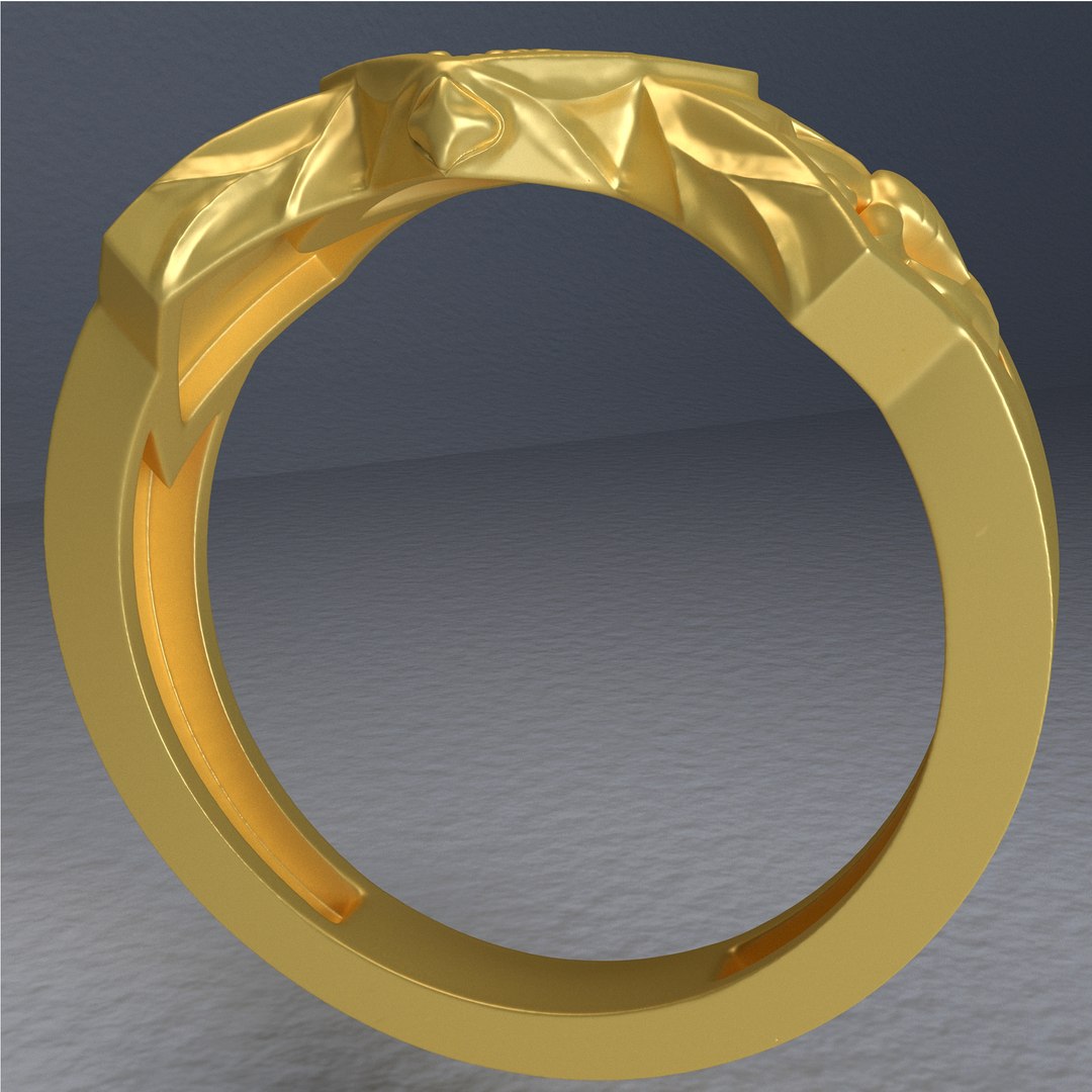 Emboss Ring 3D model - TurboSquid 2005675