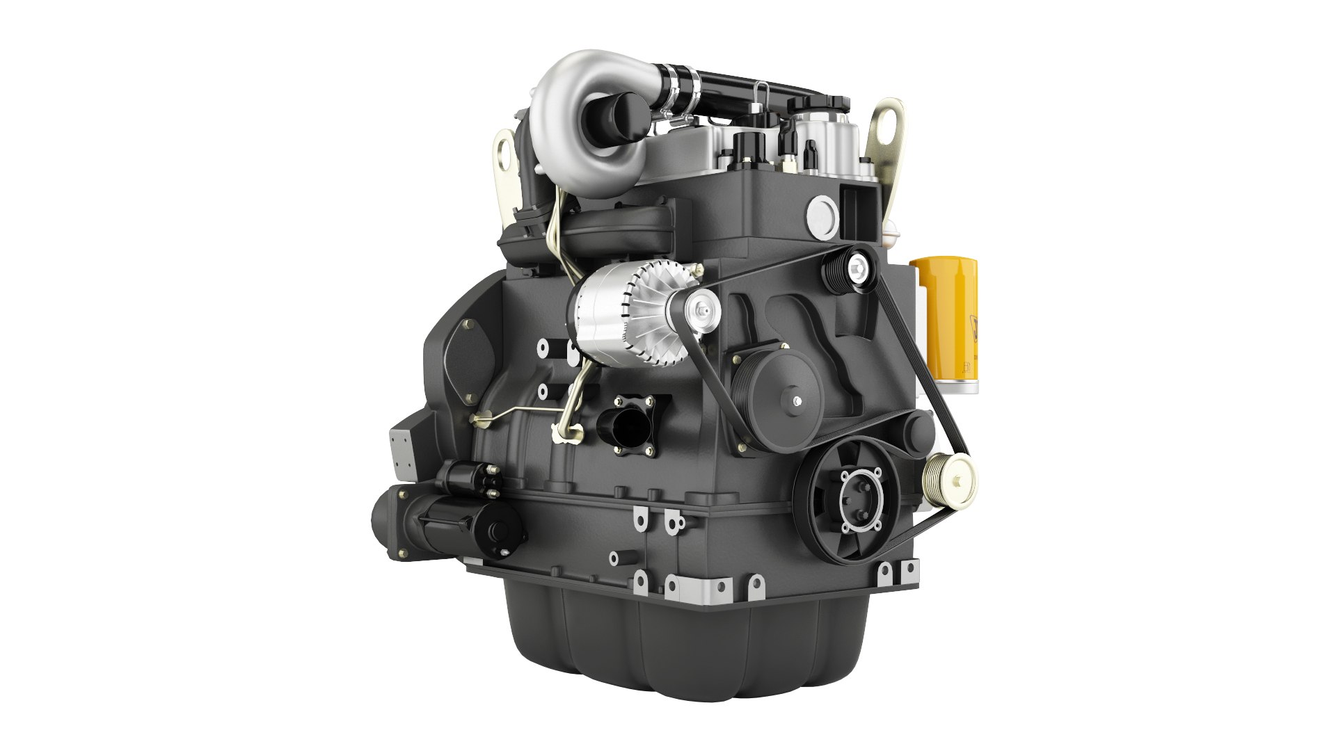 3D JCB Tier 3 Base Engine - TurboSquid 2087079