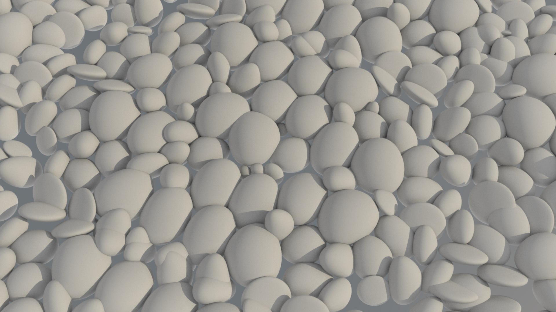 Pebbles 3d Max