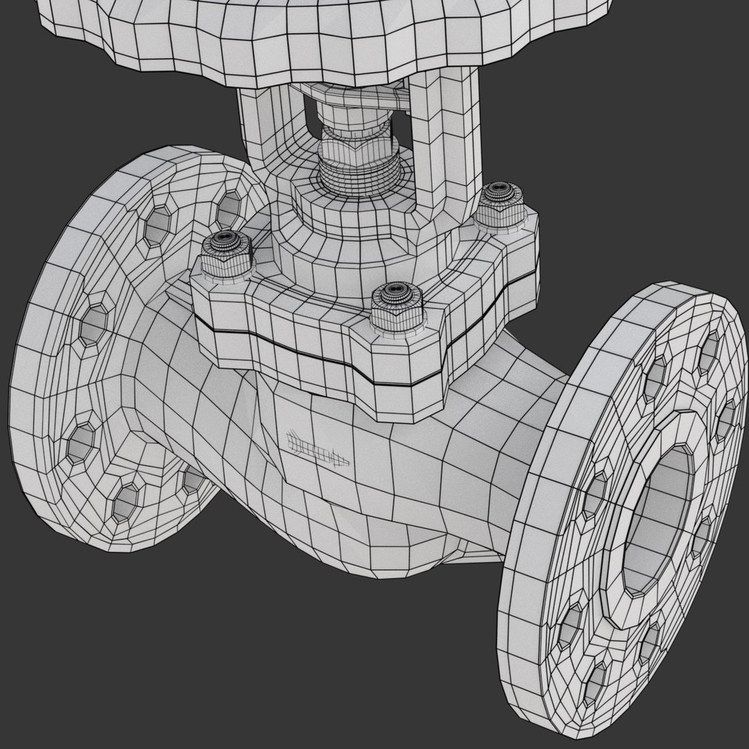 3D Industrial Valve Model - TurboSquid 1154021