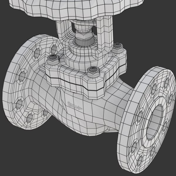 modelo 3d Valvula industrial - TurboSquid 1154021