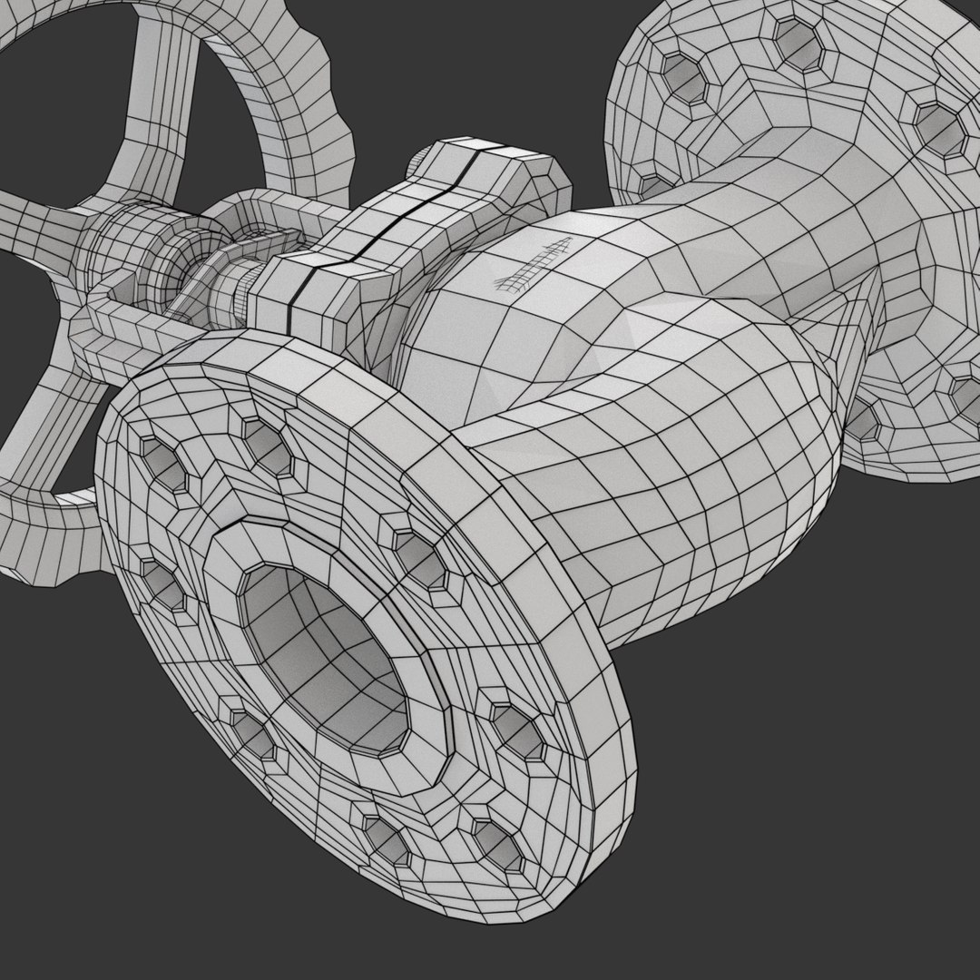 3D Industrial Valve Model - TurboSquid 1154021