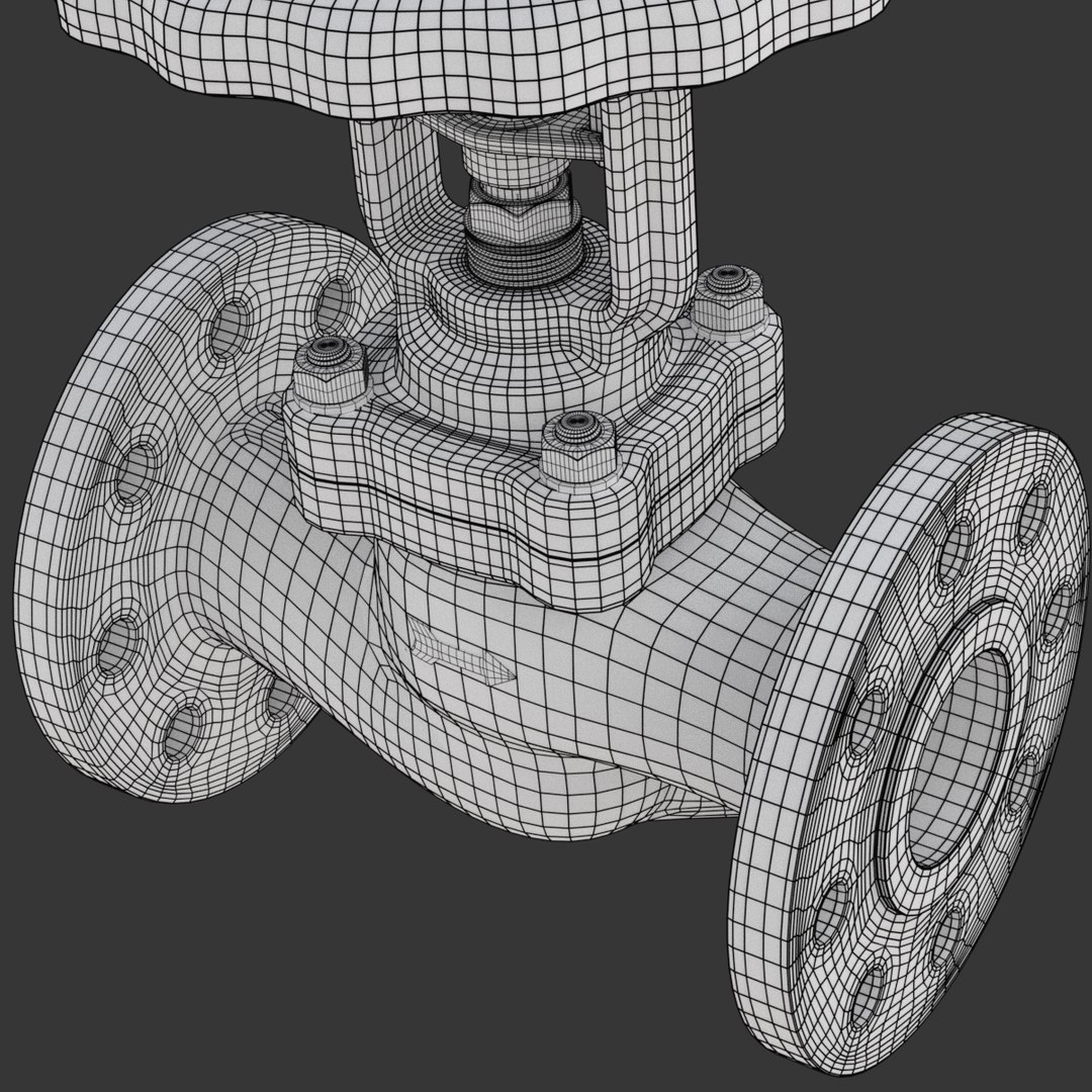 3D Industrial Valve Model - TurboSquid 1154021