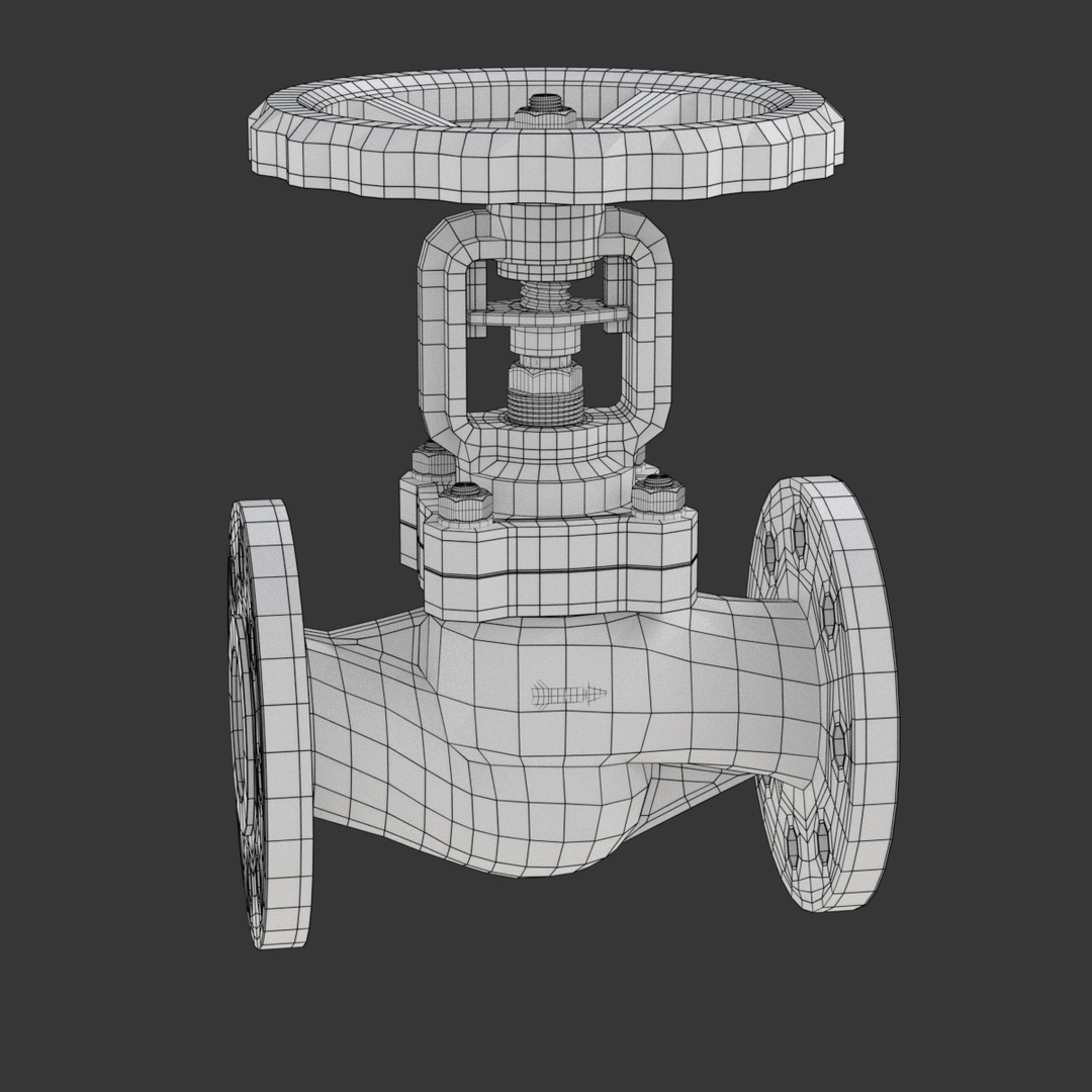 3D Industrial Valve Model - TurboSquid 1154021