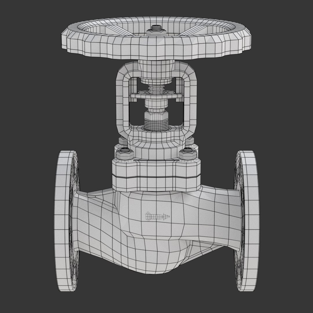 3D Industrial Valve Model - TurboSquid 1154021