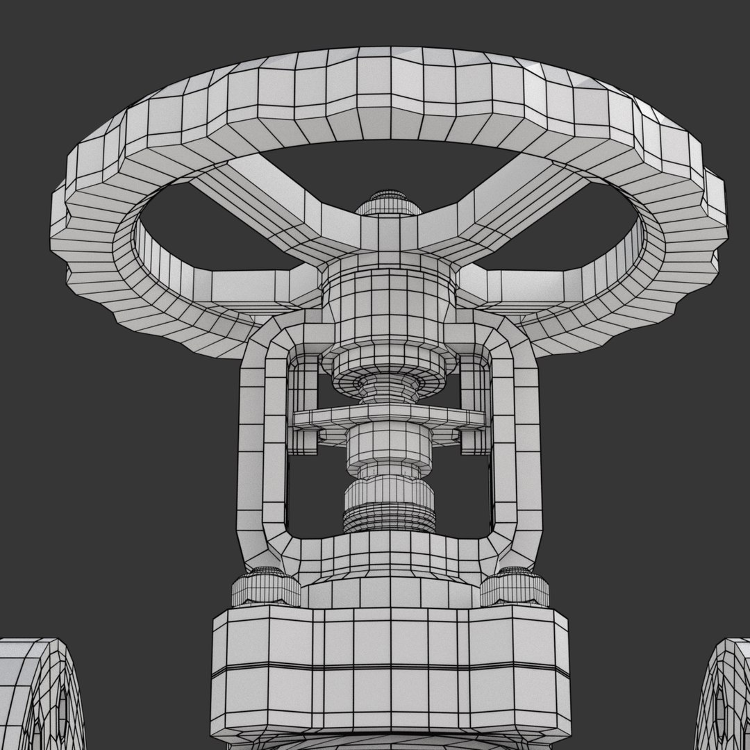 3D Industrial Valve Model - TurboSquid 1154021