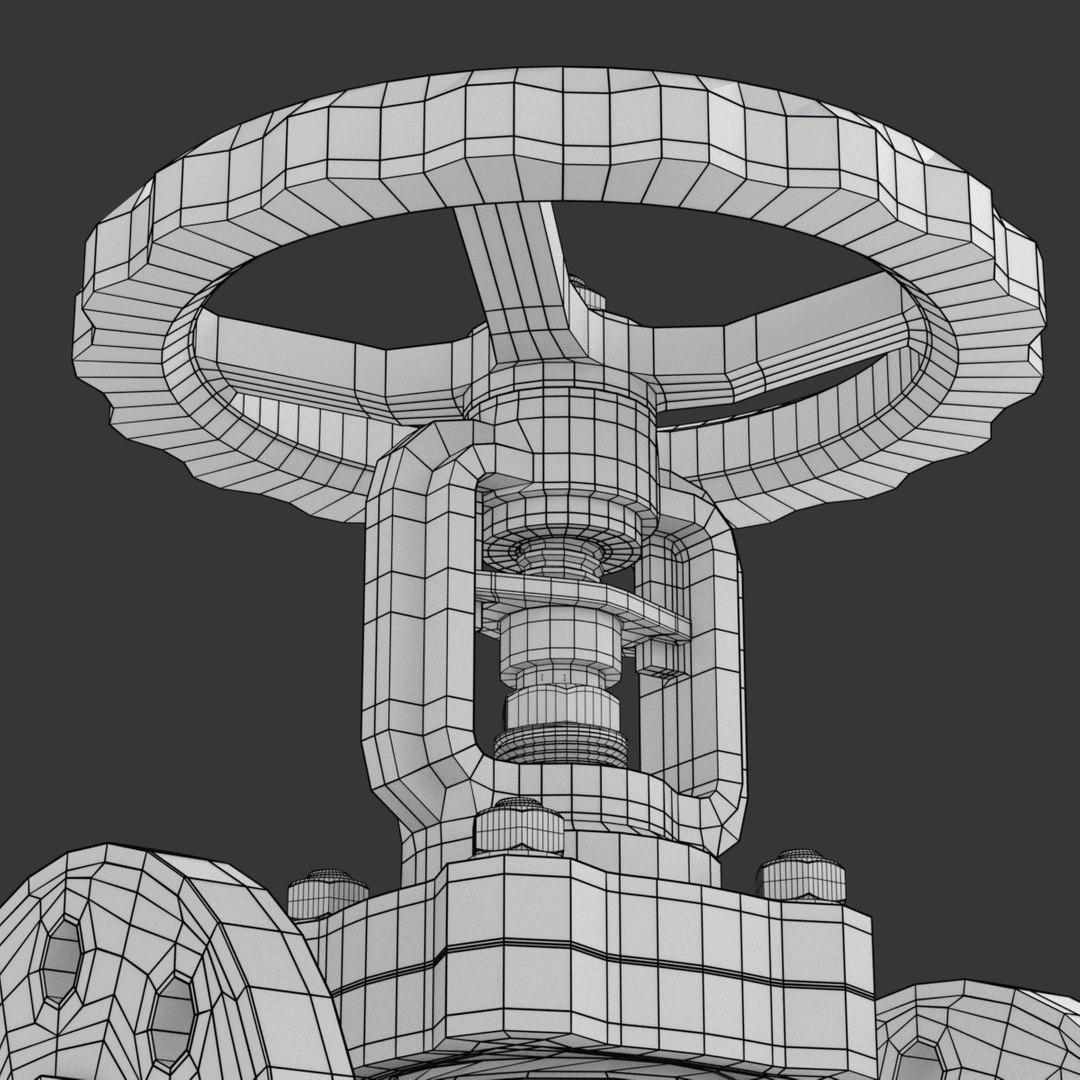 3D Industrial Valve Model - TurboSquid 1154021