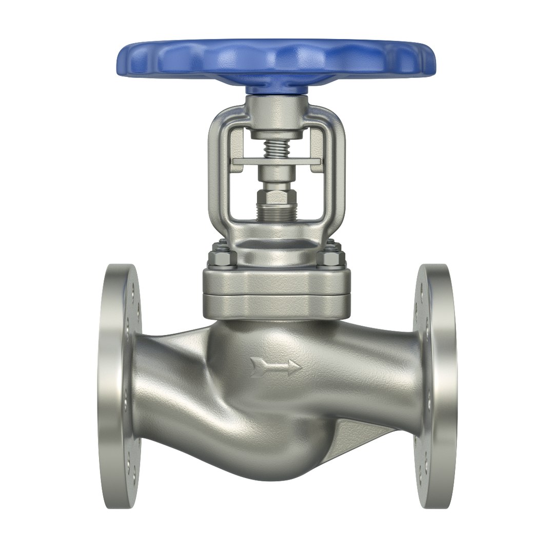 3D Industrial Valve Model - TurboSquid 1154021