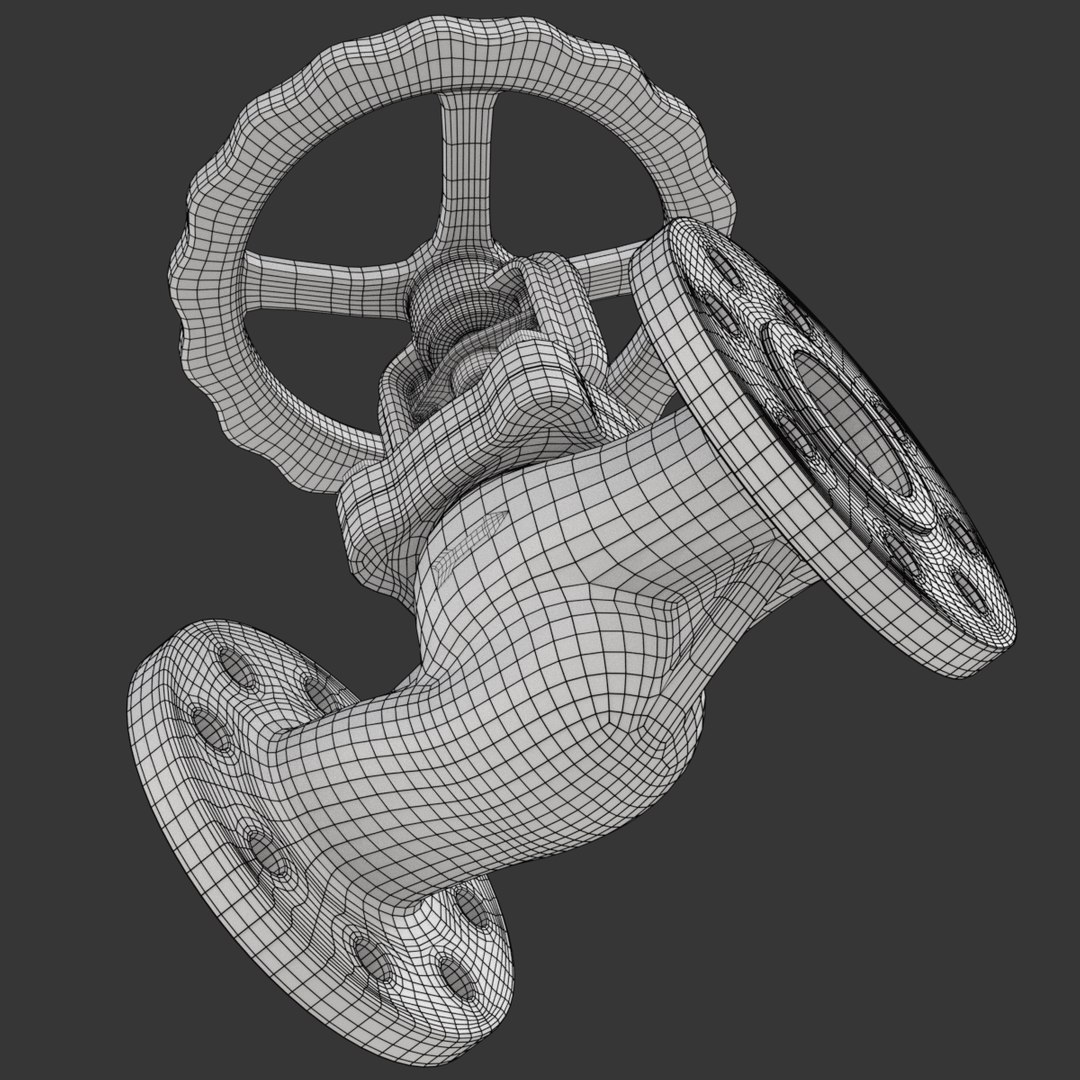 3D Industrial Valve Model - TurboSquid 1154021