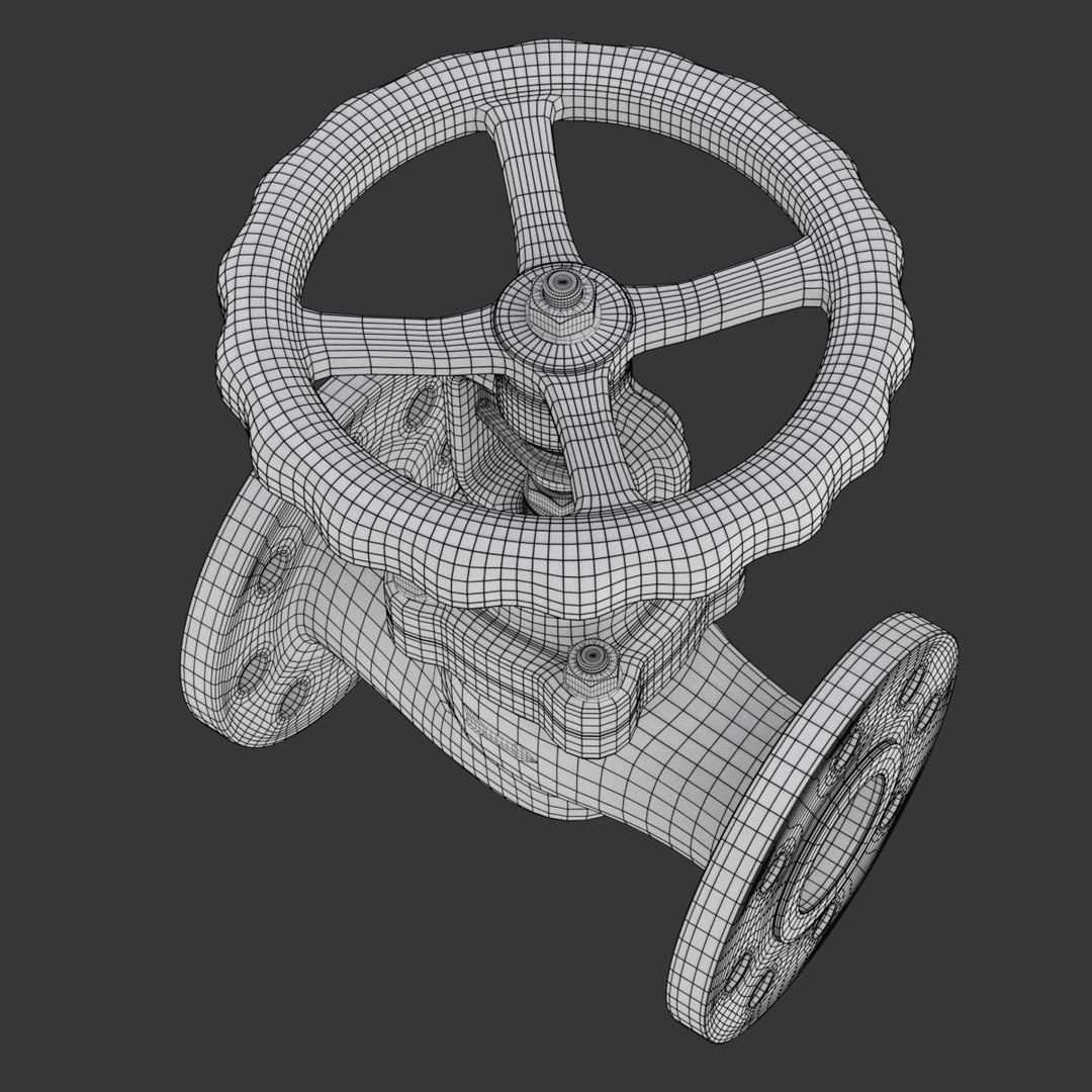 3D Industrial Valve Model - TurboSquid 1154021