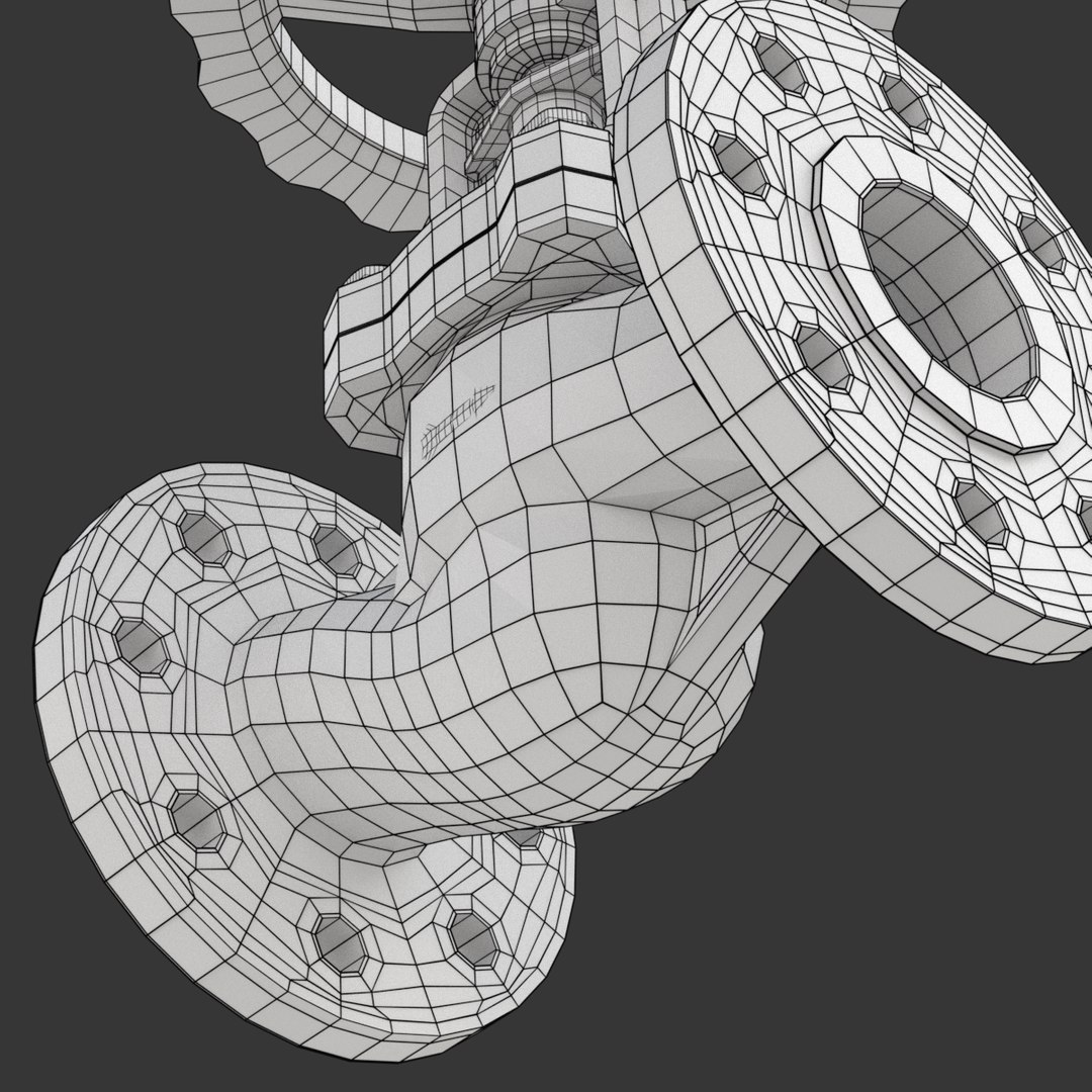 3D Industrial Valve Model - TurboSquid 1154021