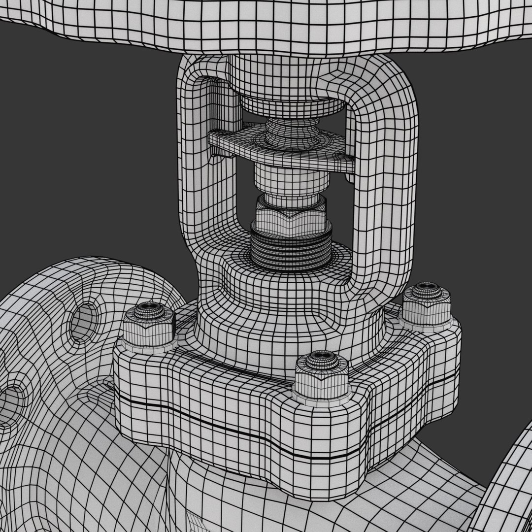 3D Industrial Valve Model - TurboSquid 1154021