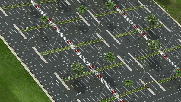 Car park 3D model - TurboSquid 1530832