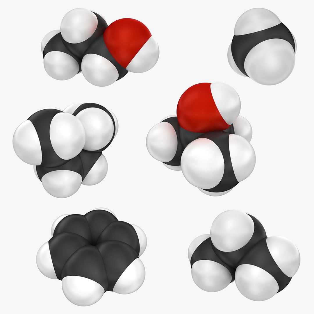 Molecule 3 Set 3ds