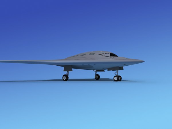 Northrop Grumman X-47 3D Models for Download | TurboSquid
