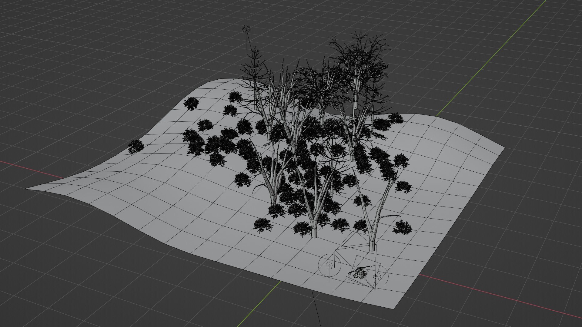 Free Forest Scene Model - TurboSquid 2001228