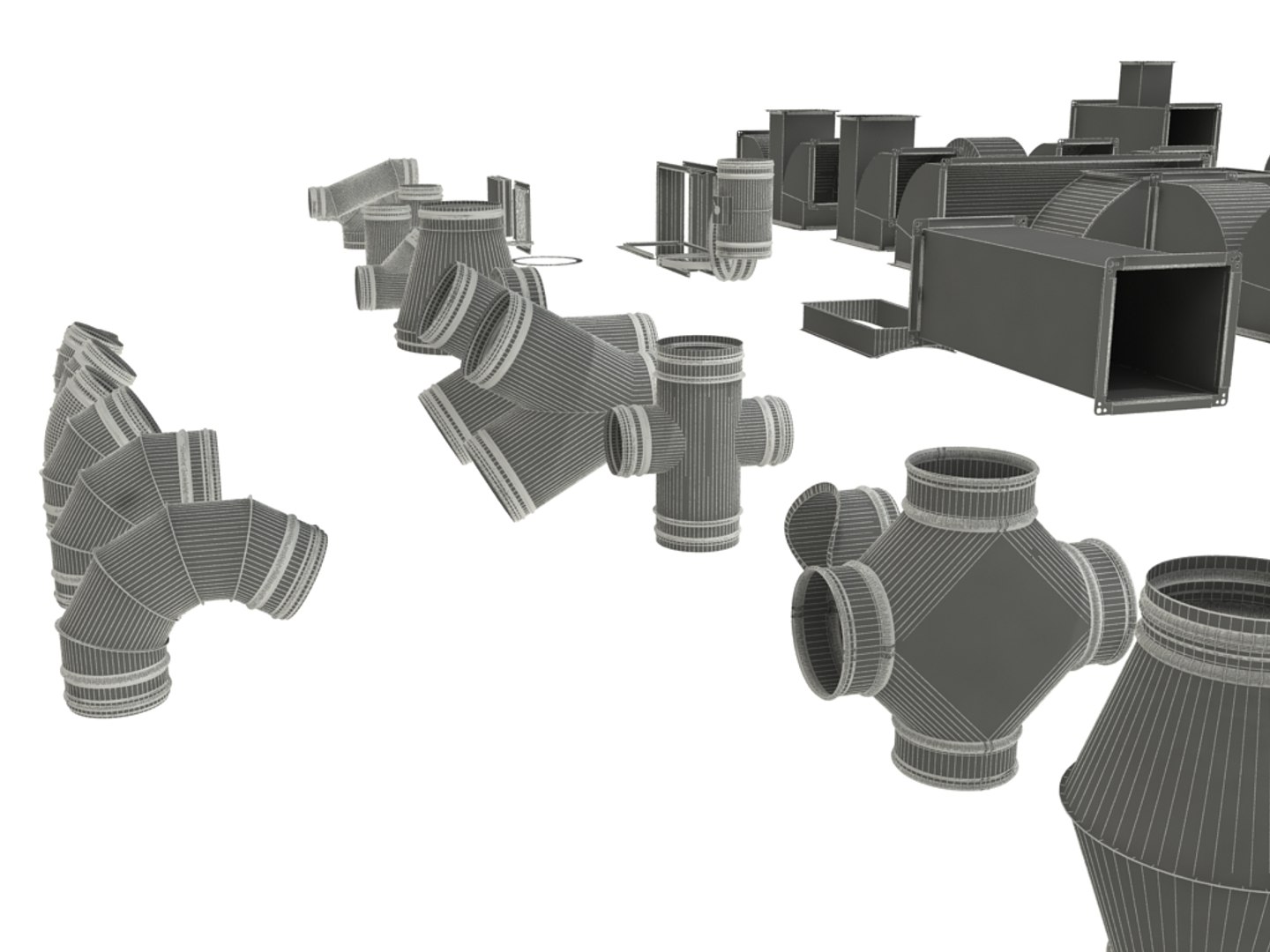 3D Parts Set - TurboSquid 1332367