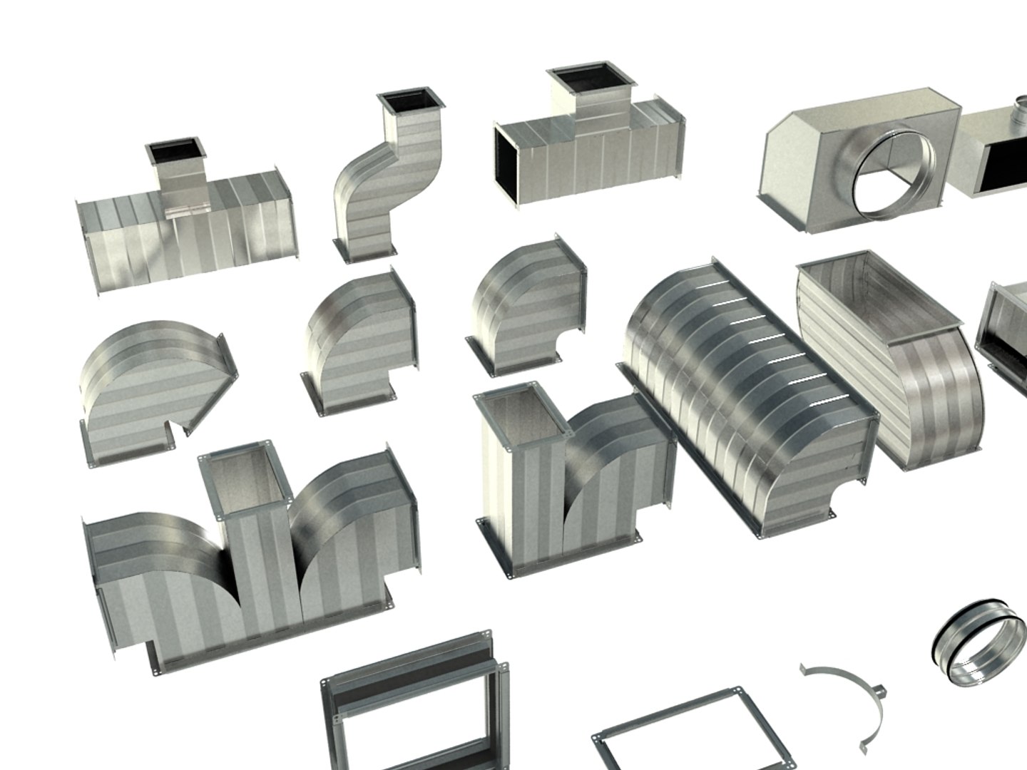 3D Parts Set - TurboSquid 1332367