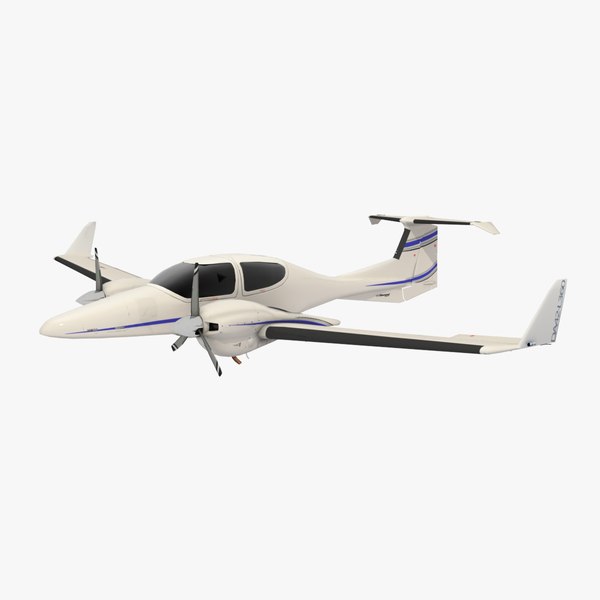 DA42 3D Models for Download | TurboSquid